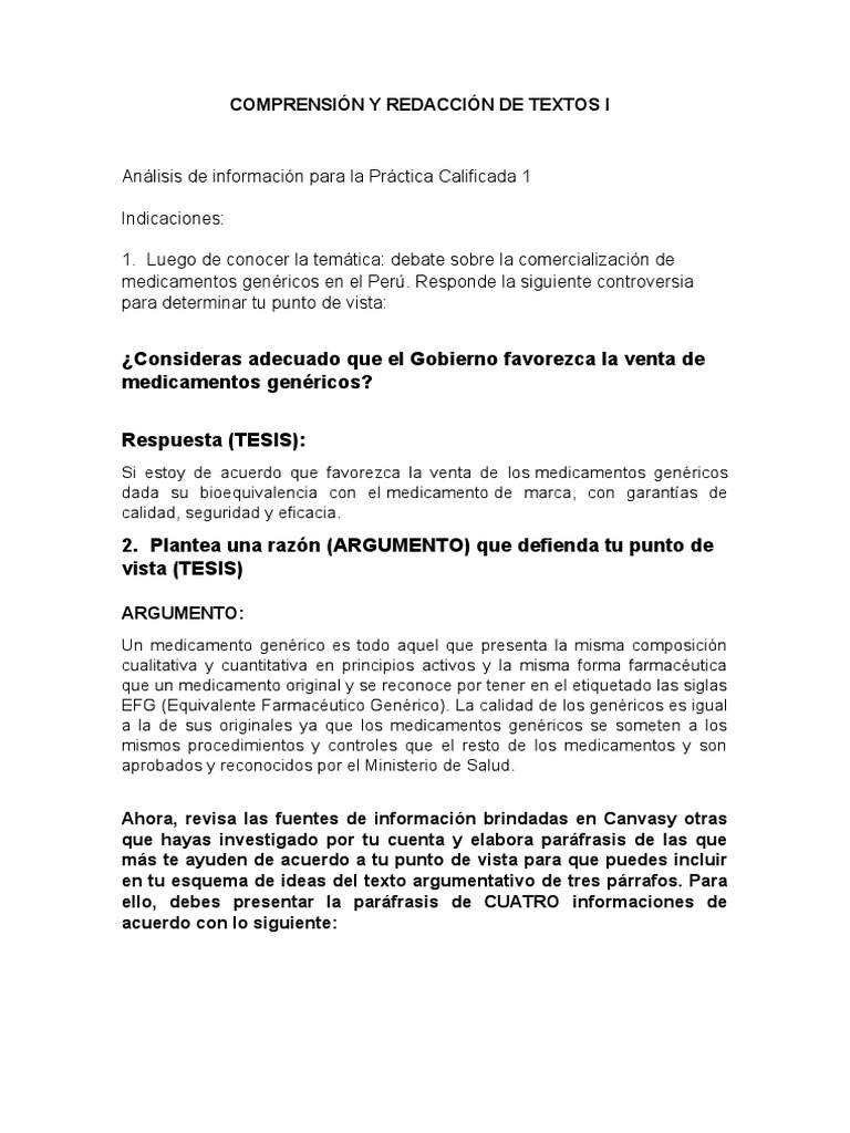 CYRT I Medicamentos Genericos | PDF | Industria farmacéutica | Droga ...