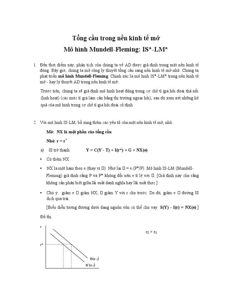 Mô Hình IS - LM | PDF