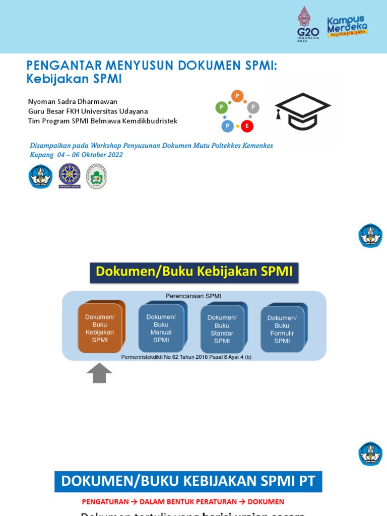2 Pengantar Menyusun Dokumen Kebijakan SPMI | PDF | Bisnis