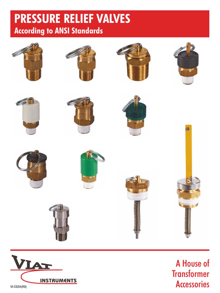 Pressure Relief Valves: According To ANSI Standards | PDF | Valve ...