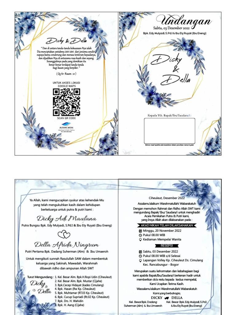 Undangan Pernikahan | PDF