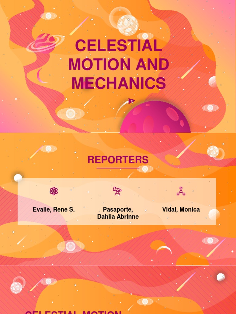 Celestial Motion and Mechanics | PDF | Planets | Meteoroid