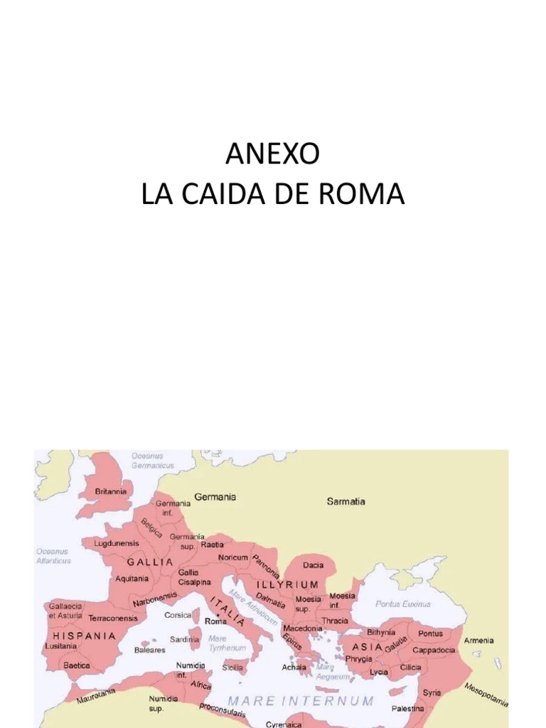 Caída de Roma | PDF | Europa antigua | imperio Romano