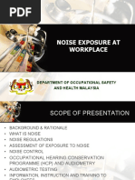 OSHA Occupational Noise Exposure Standards | PDF | Noise | Hearing