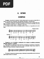 Compases Binarios y Ternarios 7B | PDF | Ritmo | Musicología