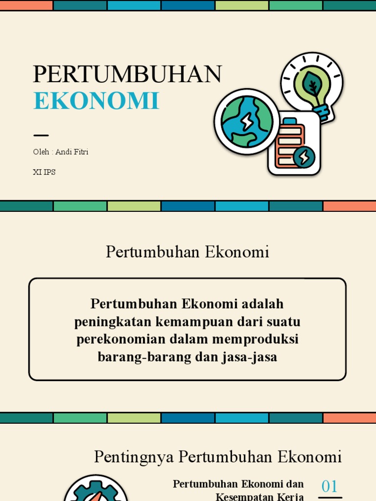 Pertumbuhan Ekonomi | PDF