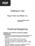 Getting To YES | PDF | Negotiation | Business