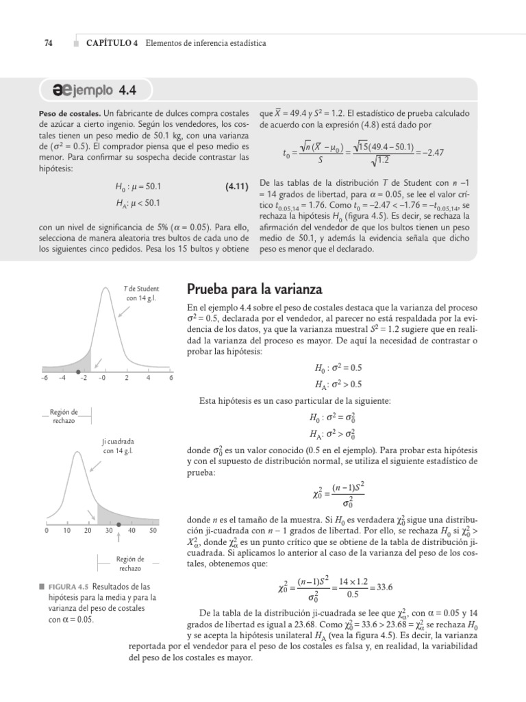 Lectura 1 - Actividad 5 | PDF | Diferencia | Distribución normal