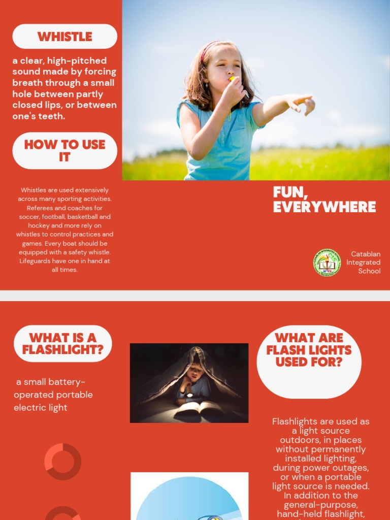 Whistle Uses in Sports and Safety | PDF