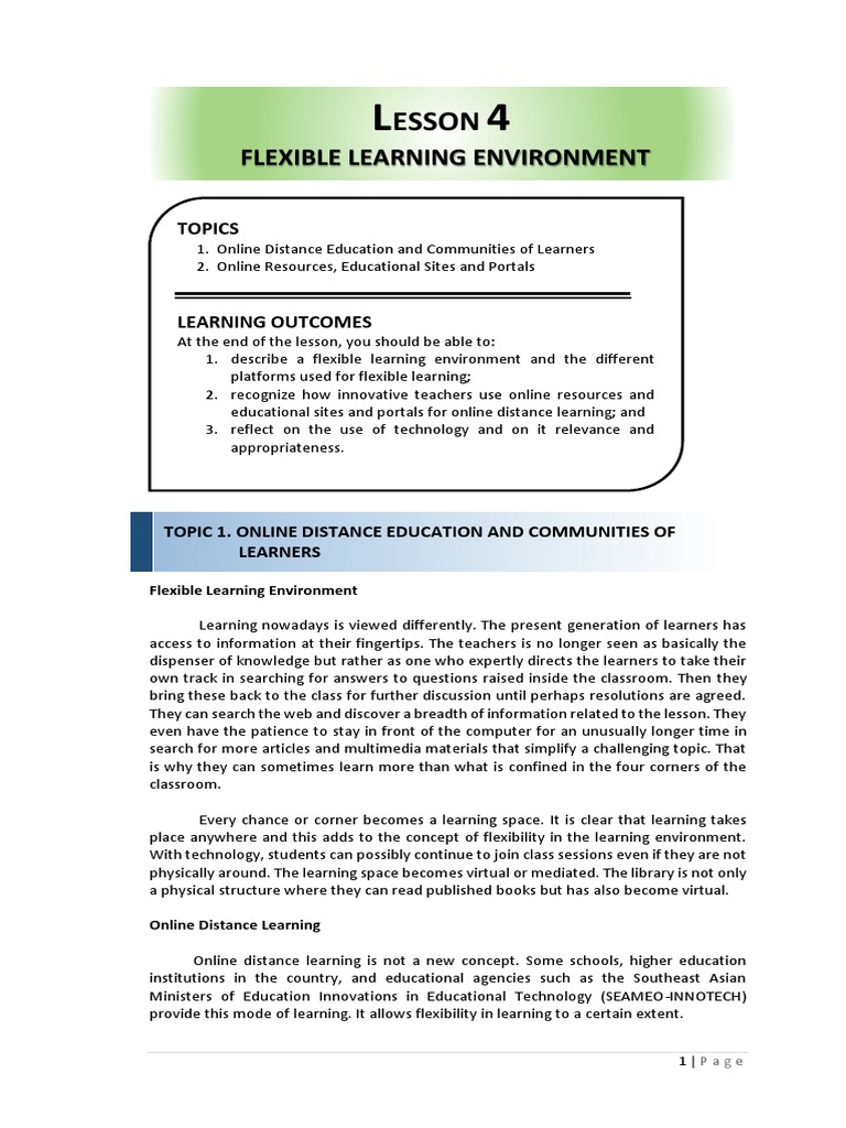 Maximizing Flexible Learning: A Comprehensive Guide to Online Distance ...