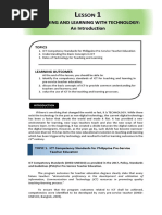 Module 1 Technology For Teaching and Learning 1 | PDF | Educational ...