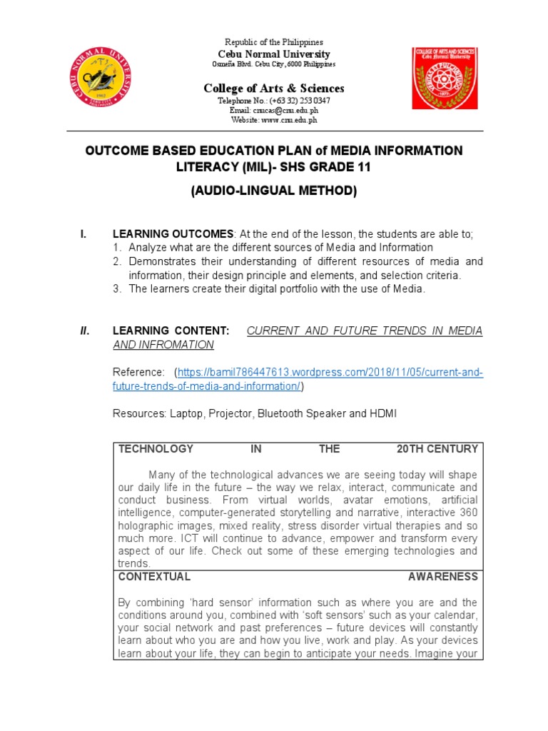 Lesson Plan | PDF | Educational Technology | Communication