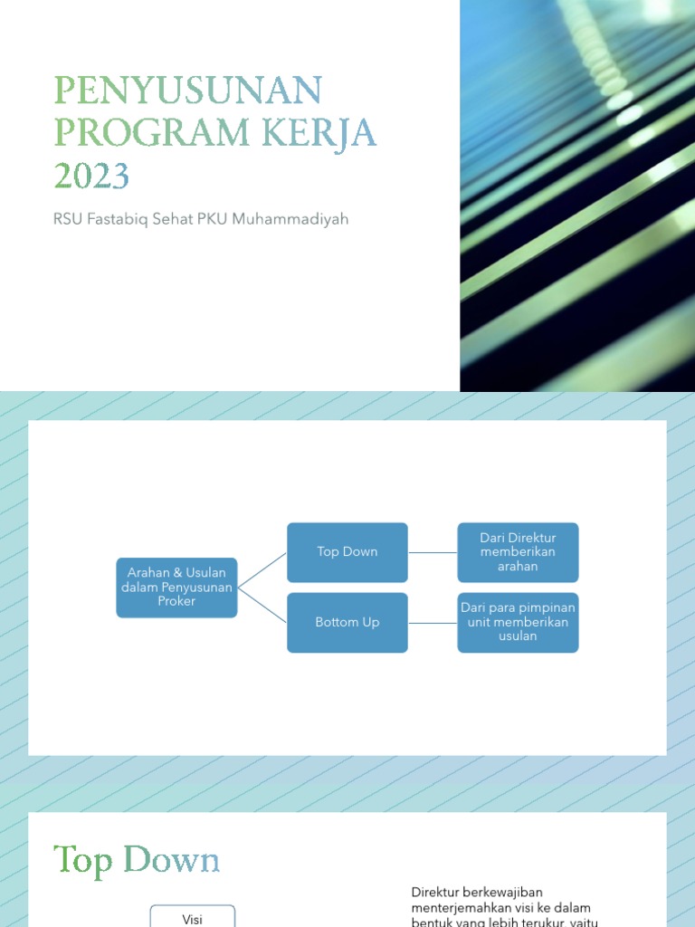 Penyusunan Program Kerja | PDF | Teknologi & Rekayasa