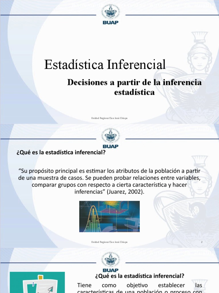 Qué es la estadística Inferencial | PDF | Estadísticas | Muestreo (Estadísticas)