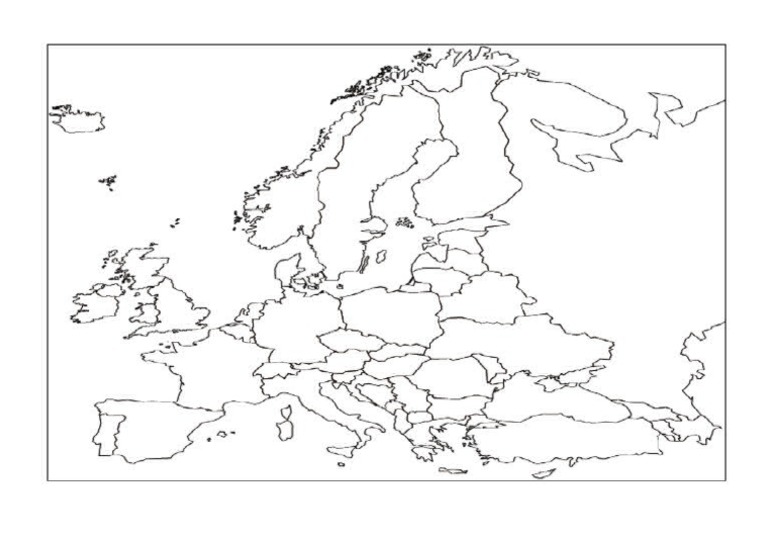 Harta Muta Europa | PDF