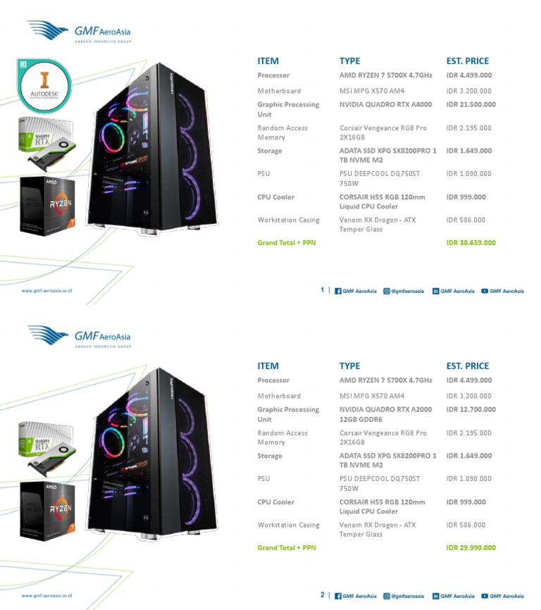 PC Build | PDF | Computer Hardware | Computing