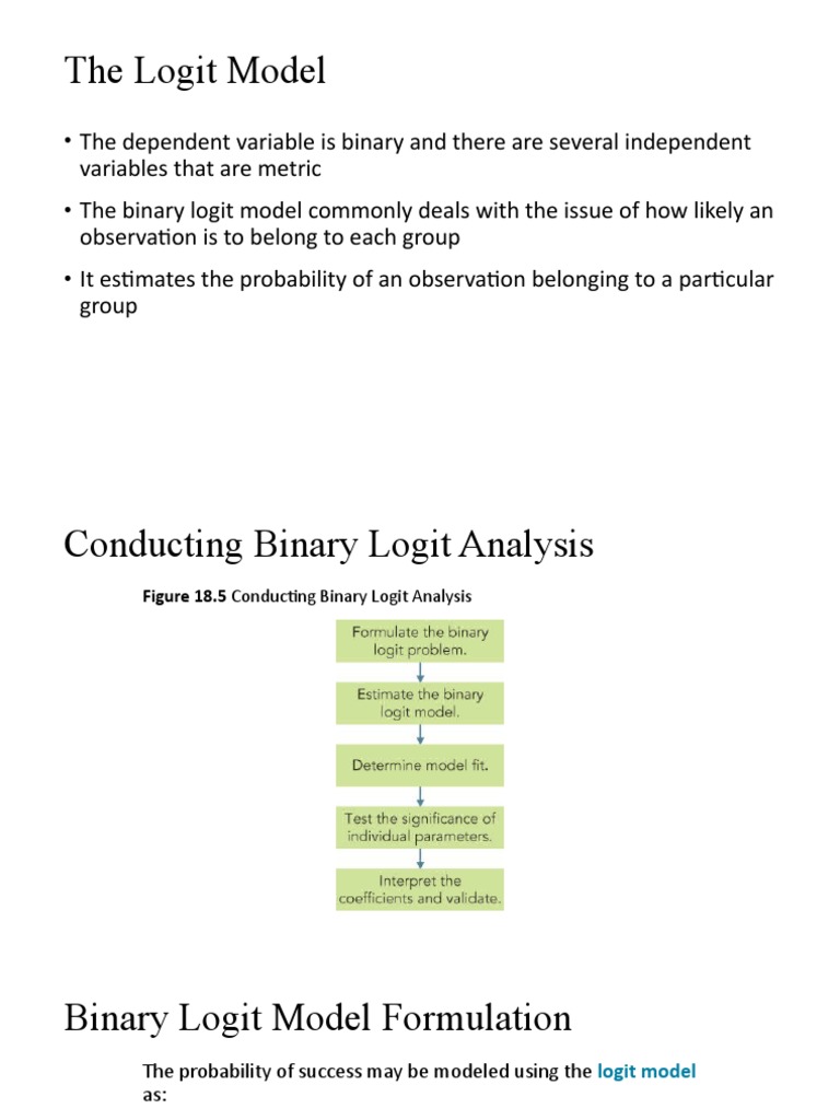 Logistic Regression From Malhotra | PDF | Logistic Regression | Errors And Residuals