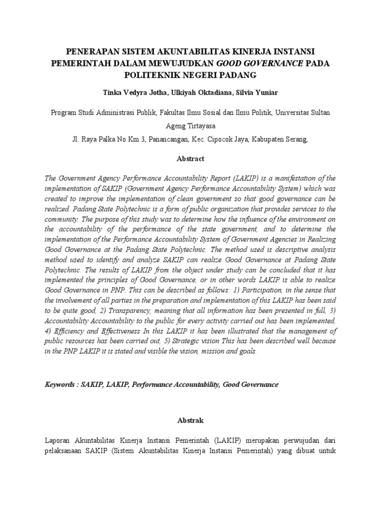 Jurnal Kelompok 6 SANKRI | PDF