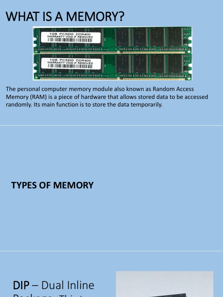 5 - Memory | PDF | Computer Science | Computer Hardware