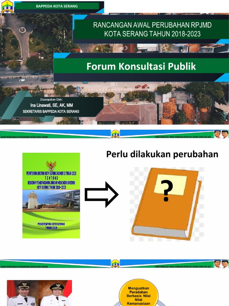 Materi 3 Bappeda Kota SRG | PDF | Bisnis