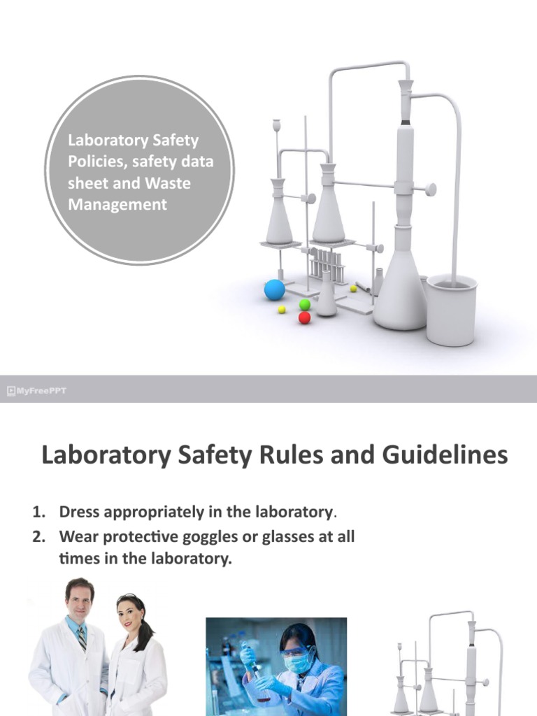 Laboratory Safety Guidelines and Waste Management | PDF | Significant ...