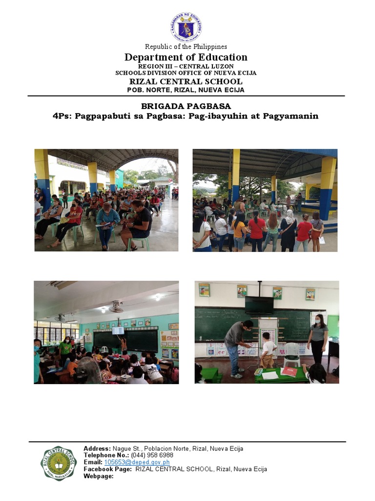 Brigada Pagbasa | PDF | Government | Public Administration