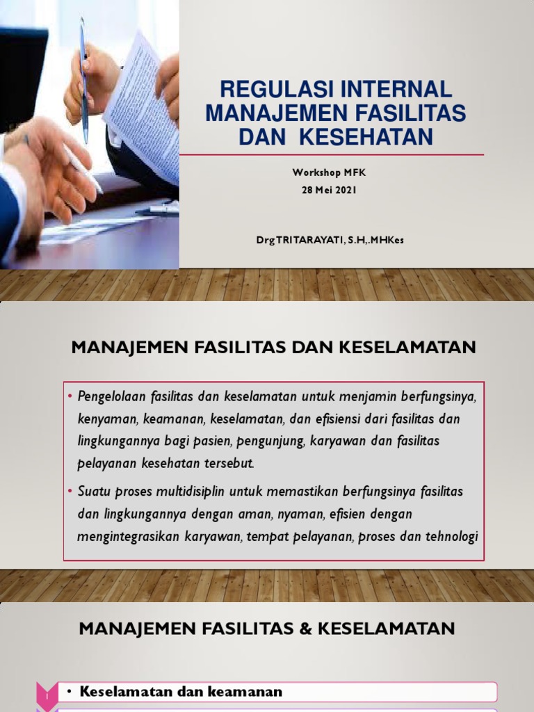Manajemen Fasilitas & Keselamatan | PDF