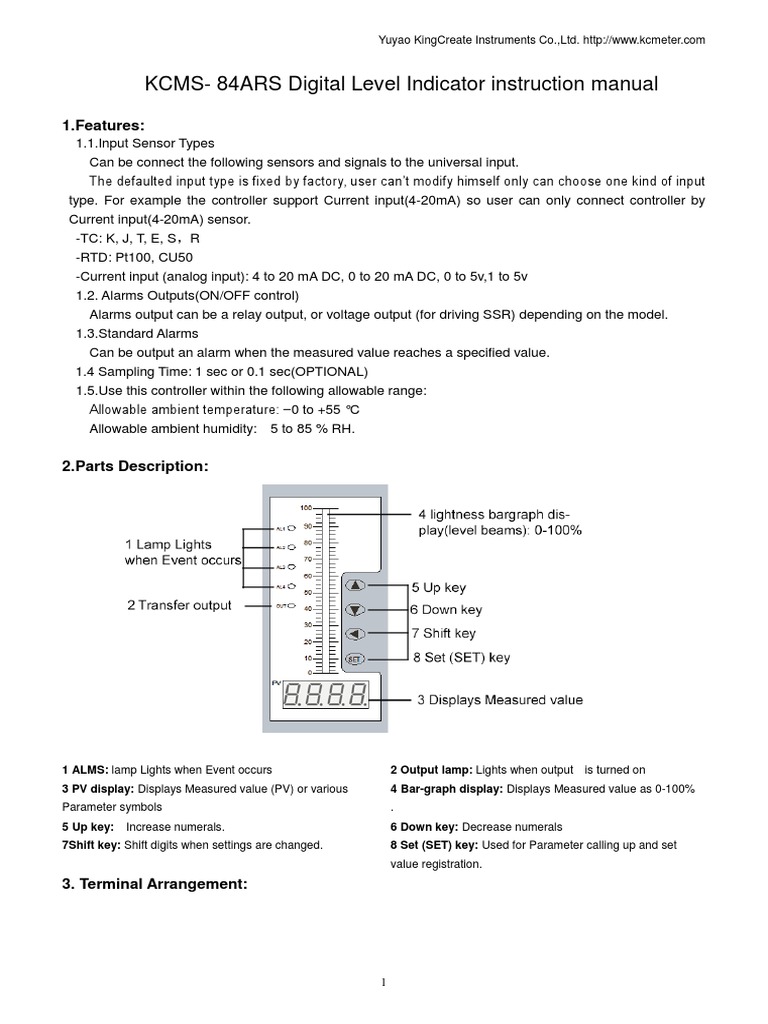 KCMS 8 | PDF | Bit | Parameter (Computer Programming)