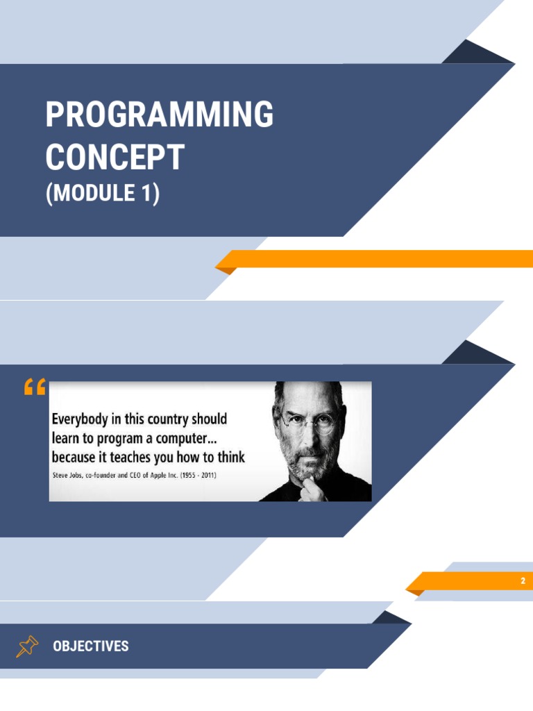 Mod - 1-Programming Concepts | PDF | Computer Programming | Programming