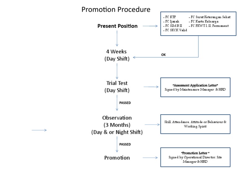 Promotion Procedure | PDF