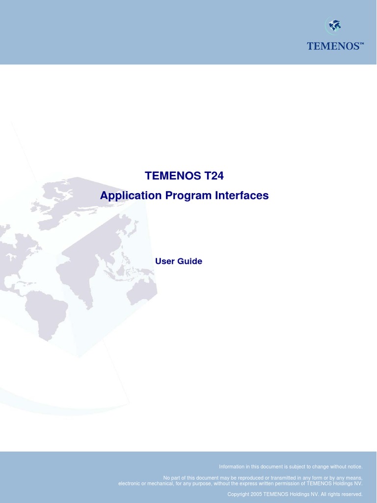 Application Program Interfaces T24 | PDF | Subroutine | Parameter ...