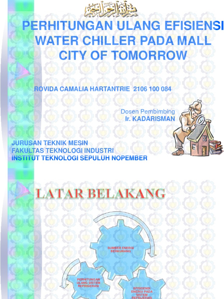 Efisiensi Water Chiller Mall Tomorrow | PDF