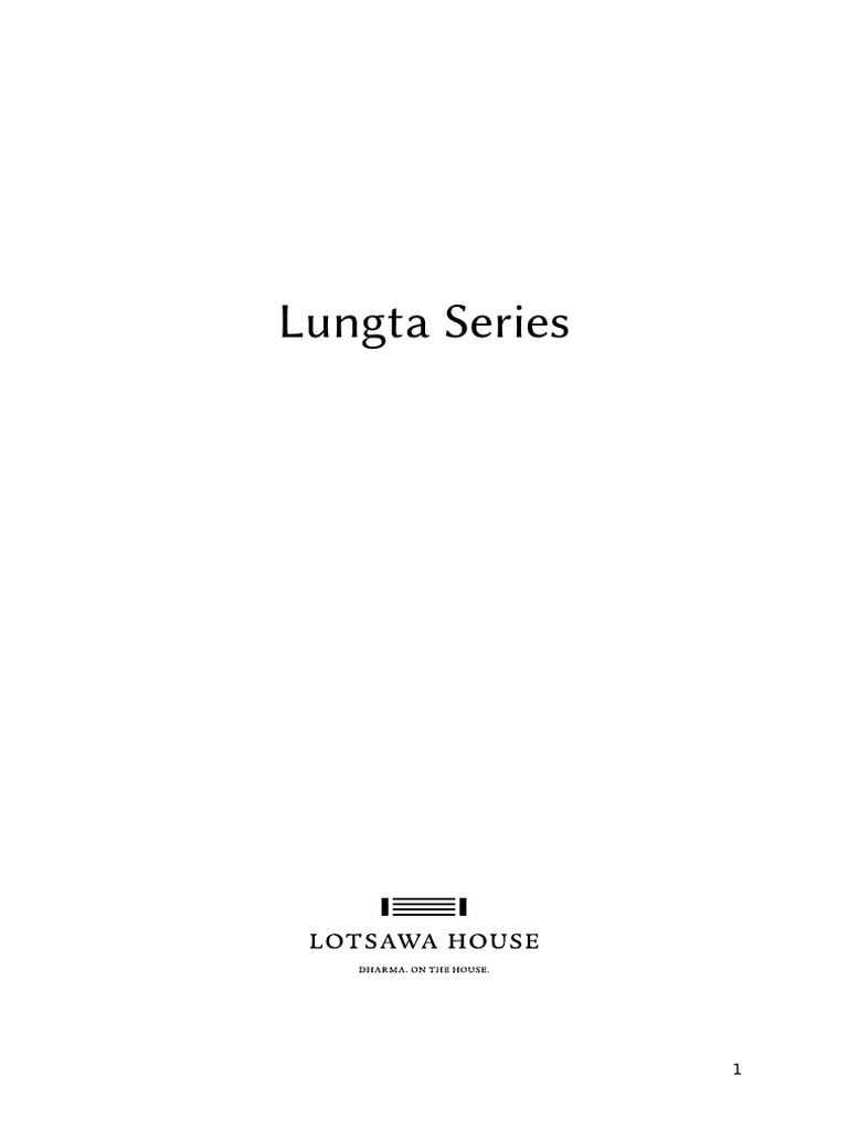 Lungta Collection - LotsawaHouse | PDF