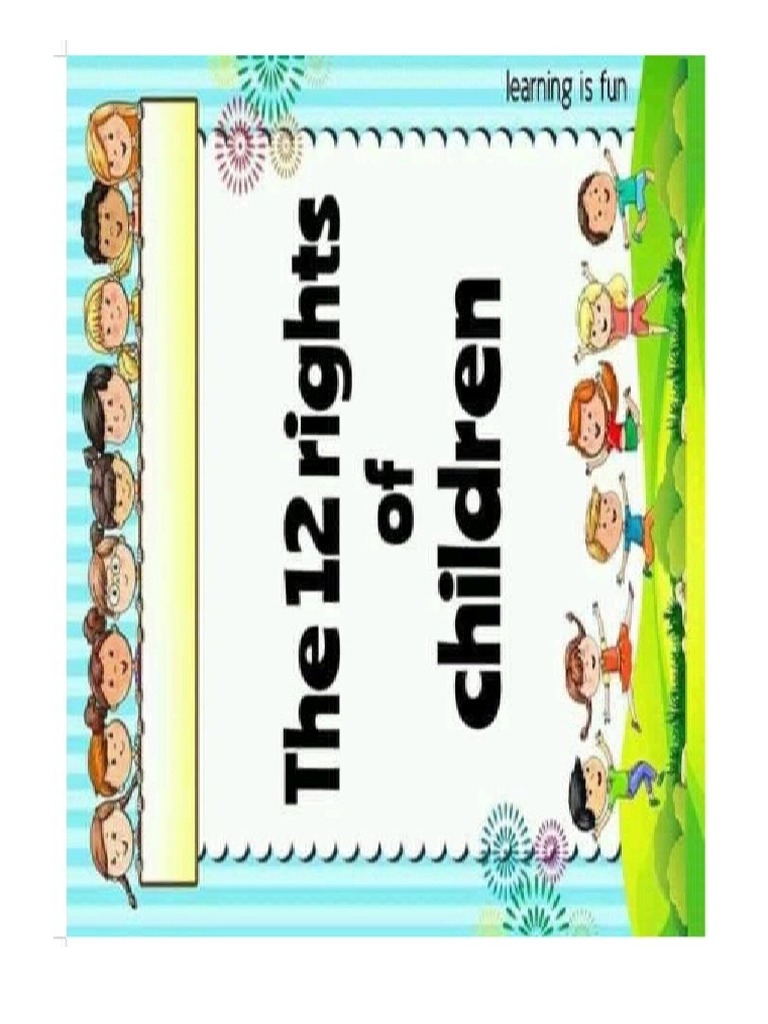 12 Right of Child | PDF