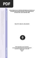 Pedoman Penulisan Tesis UGM | PDF