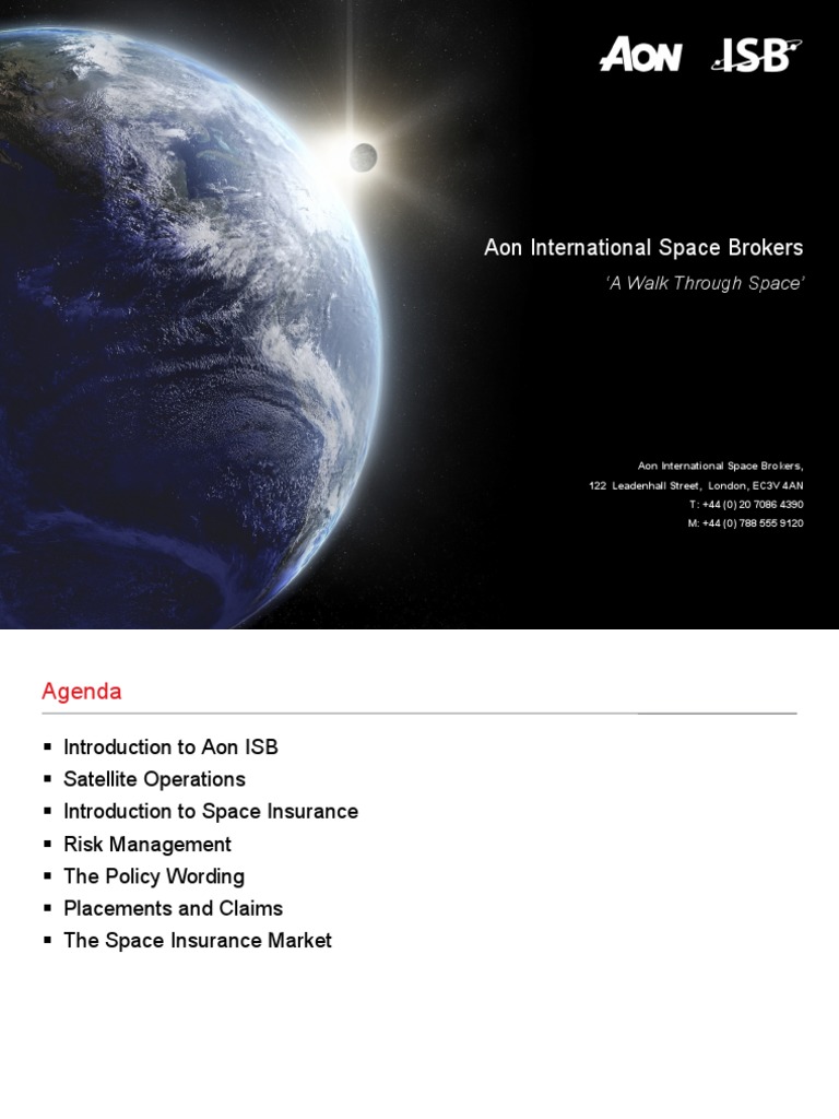 1 A Walk Through Space | PDF | Insurance | Satellite