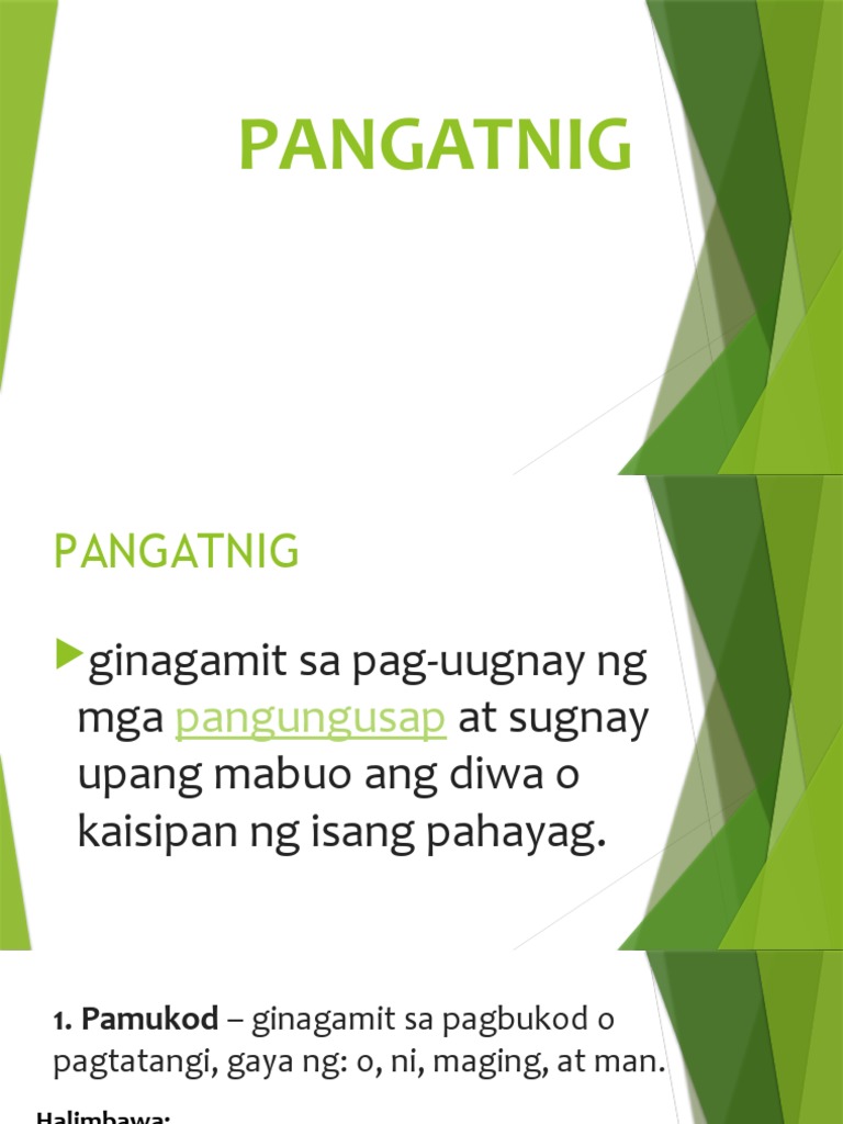 PANGATNIG | PDF