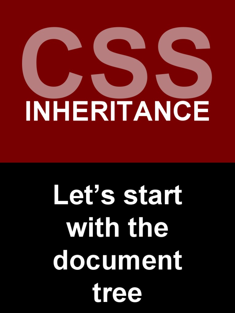 CSS Inheritance | PDF