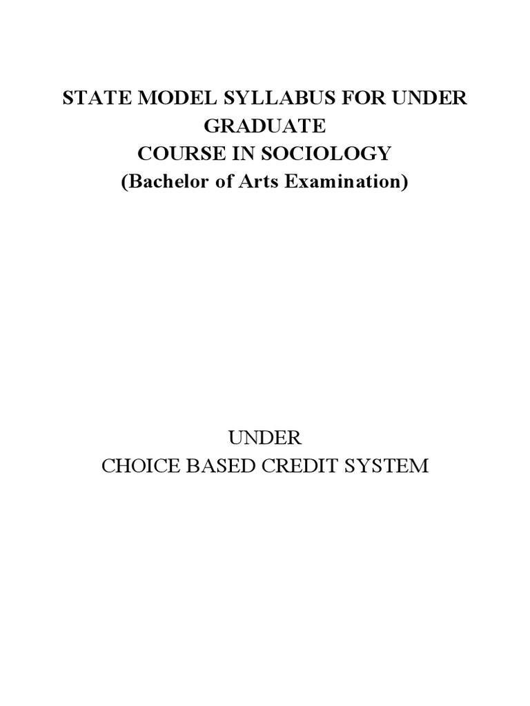 +3 Arts Sociology | PDF | Deviance (Sociology) | Sociology