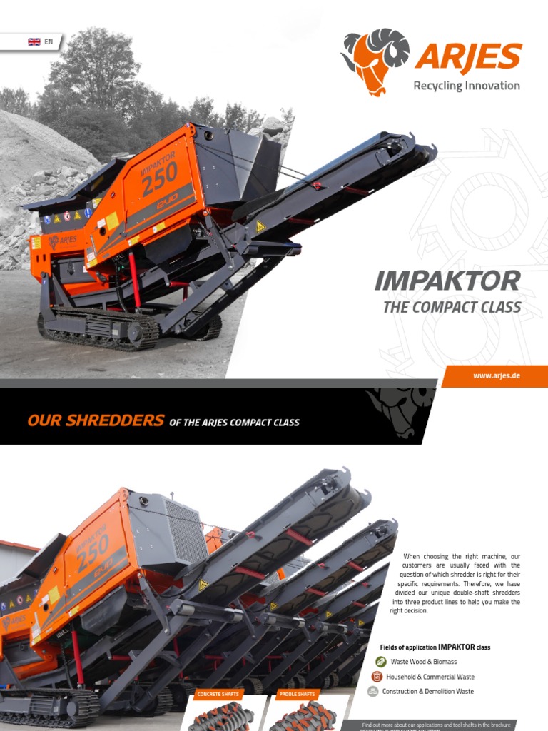 Arjes-Br-Impaktor en 2022 04 | Download Free PDF | Recycling | Concrete