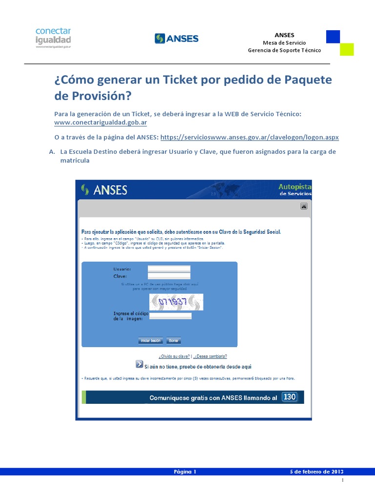 Cómo Generar Un Ticket Por Pedido de Paquete de Provisión | PDF | Zip (formato de archivo ...