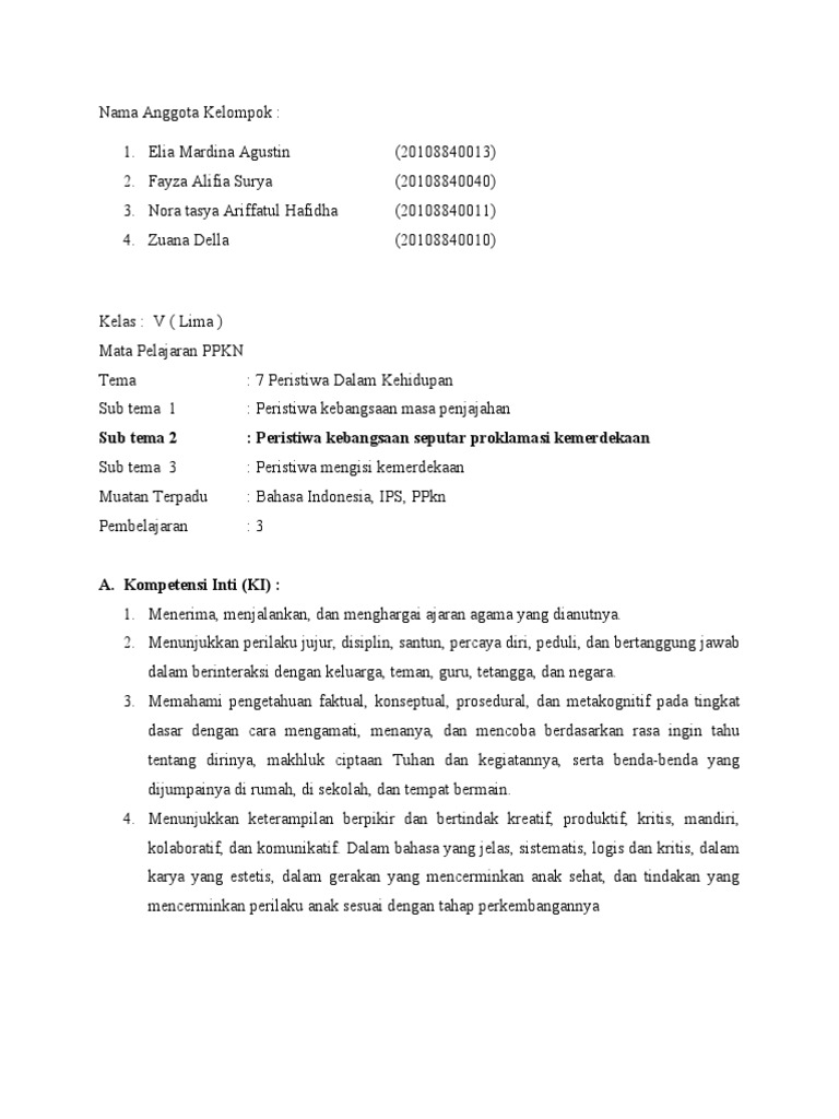 UAS PKN Bu Desy | PDF