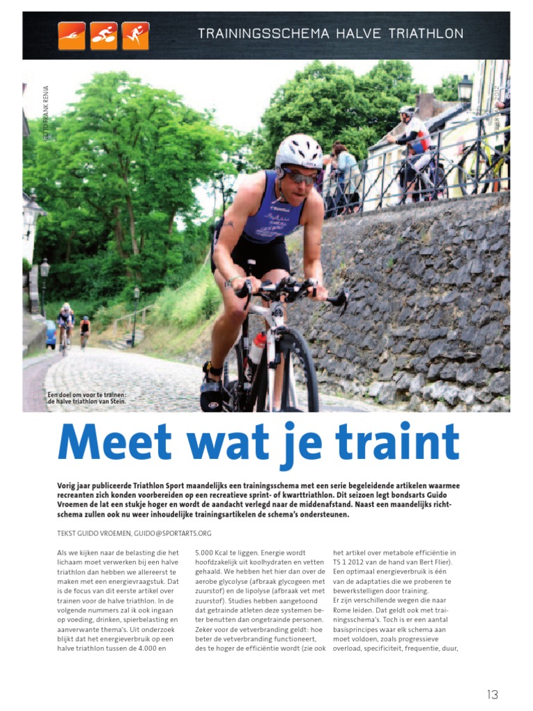 Trainingsschema MD 1 | PDF