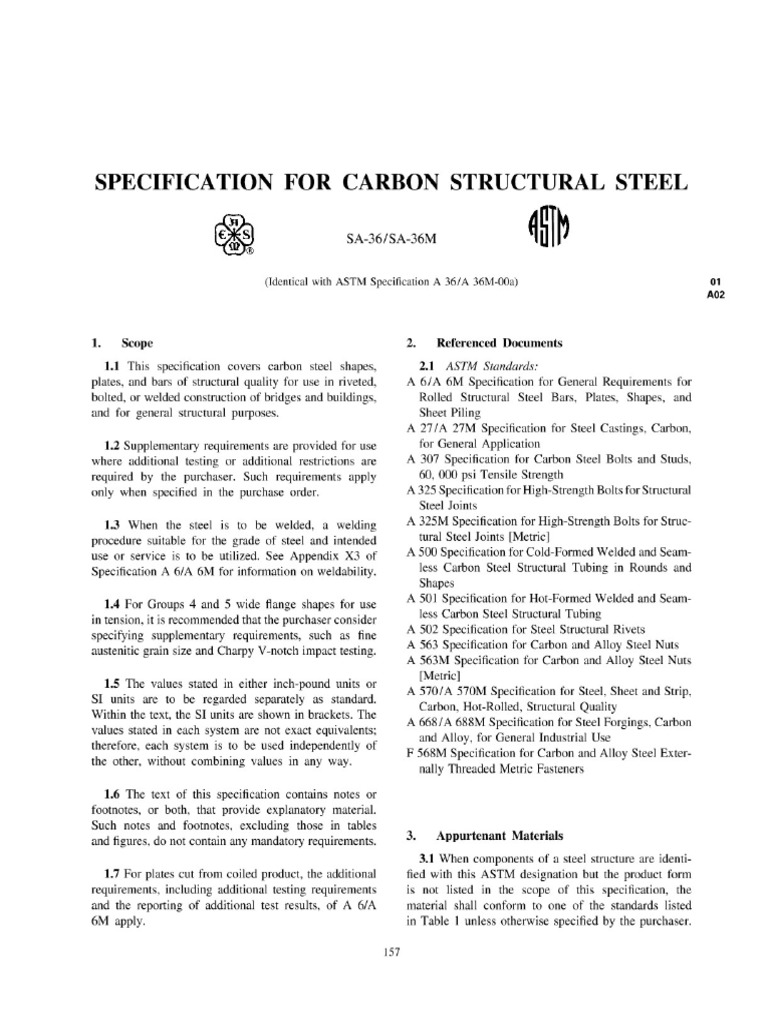 Astm A36 | PDF