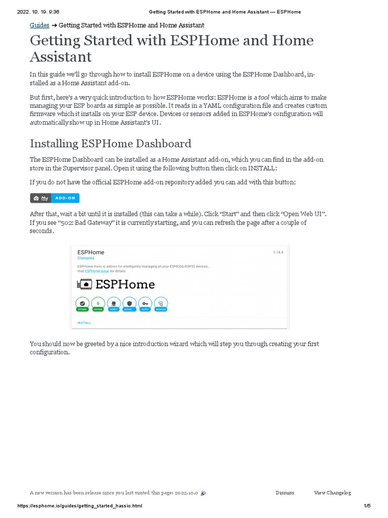 Getting Started With Esphome And Home Assistant Esphome Download