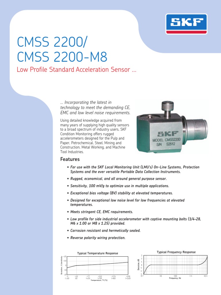 CMSS 2200 | PDF | Hertz | Accelerometer
