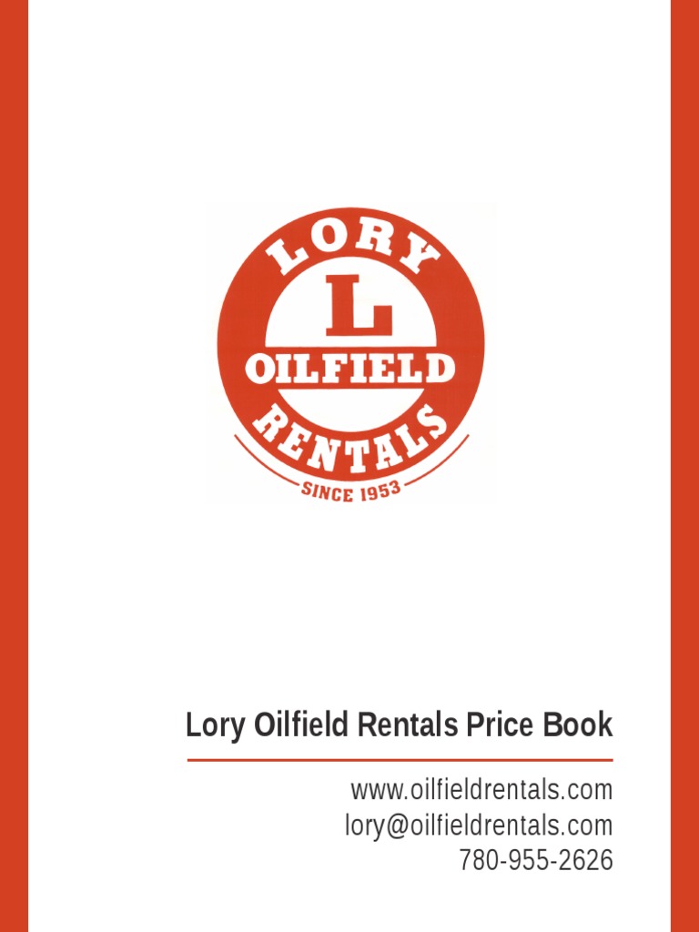 Lory Price Book April 2017 | PDF | Lease | Casing (Borehole)
