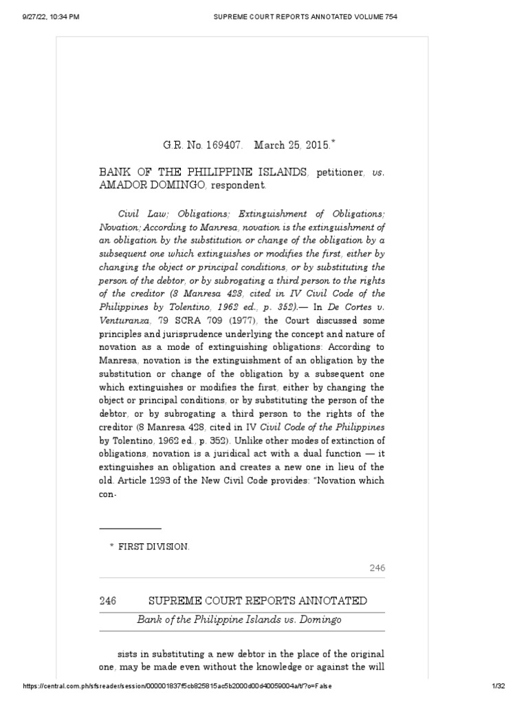 Bpi V Domingo | PDF | Lawsuit | Certiorari