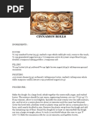 Menu - 85C Bakery Cafe | PDF | Breads | Cakes
