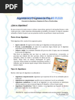 Algoritmo, Pseudocódigo y Diagrama de Flujo | PDF | Algoritmos | Programación de computadoras
